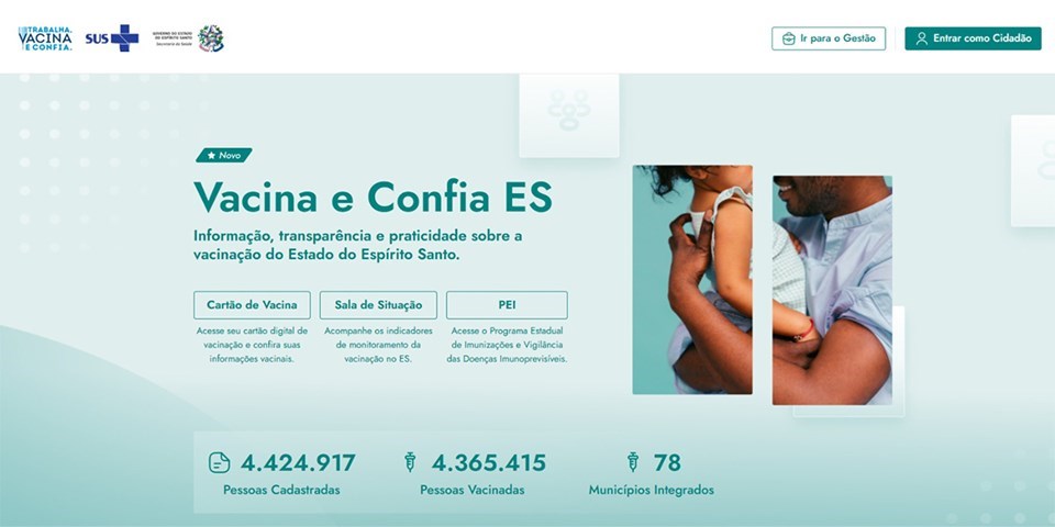 Governo ES - Sistema ‘Vacina e Confia’ amplia funcionalidades para qualificar estratégias de ...